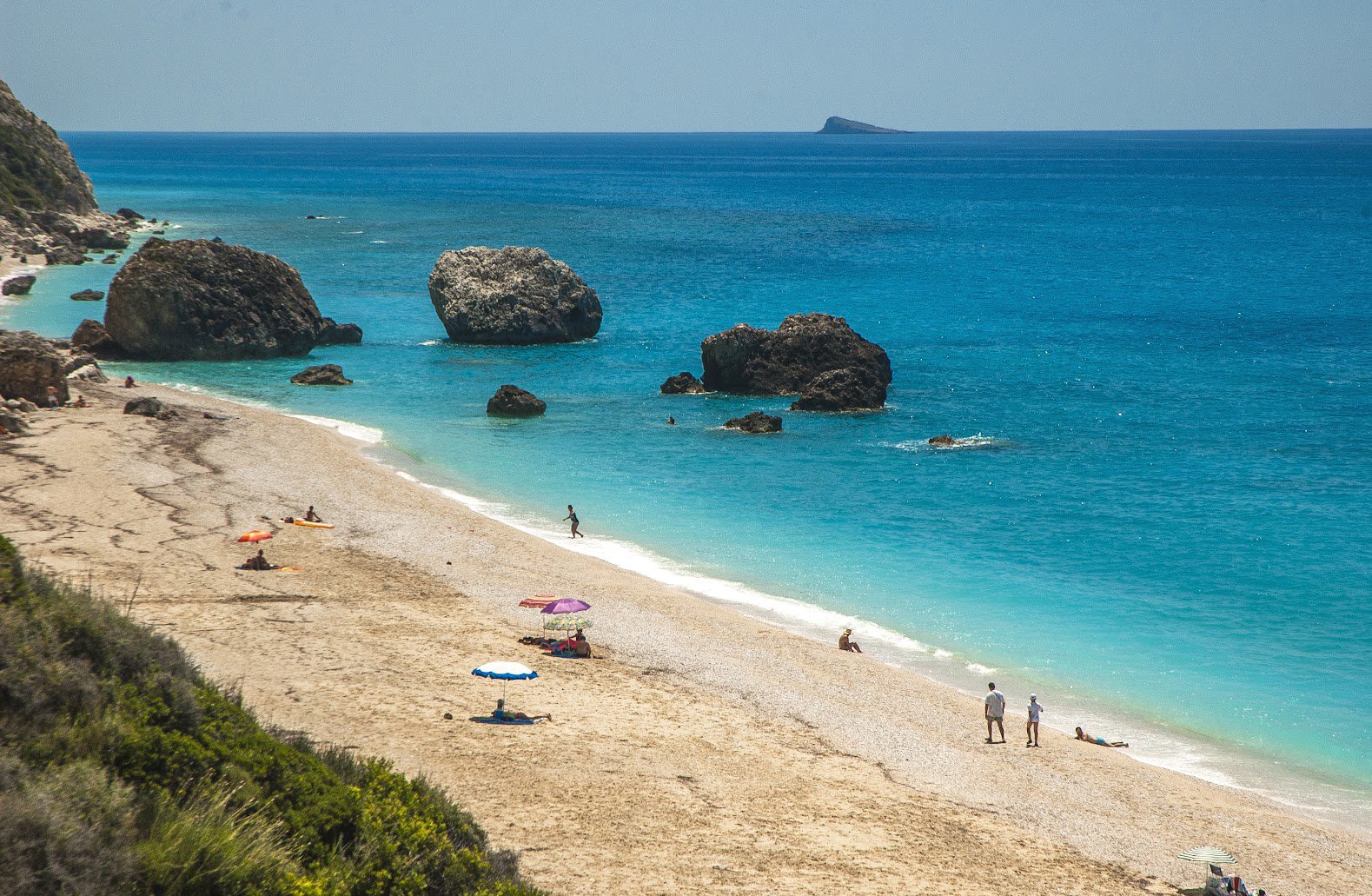 Megali Petra: A Stunning Hidden Beach in Lefkada - Lefkada Slow Guide Blog